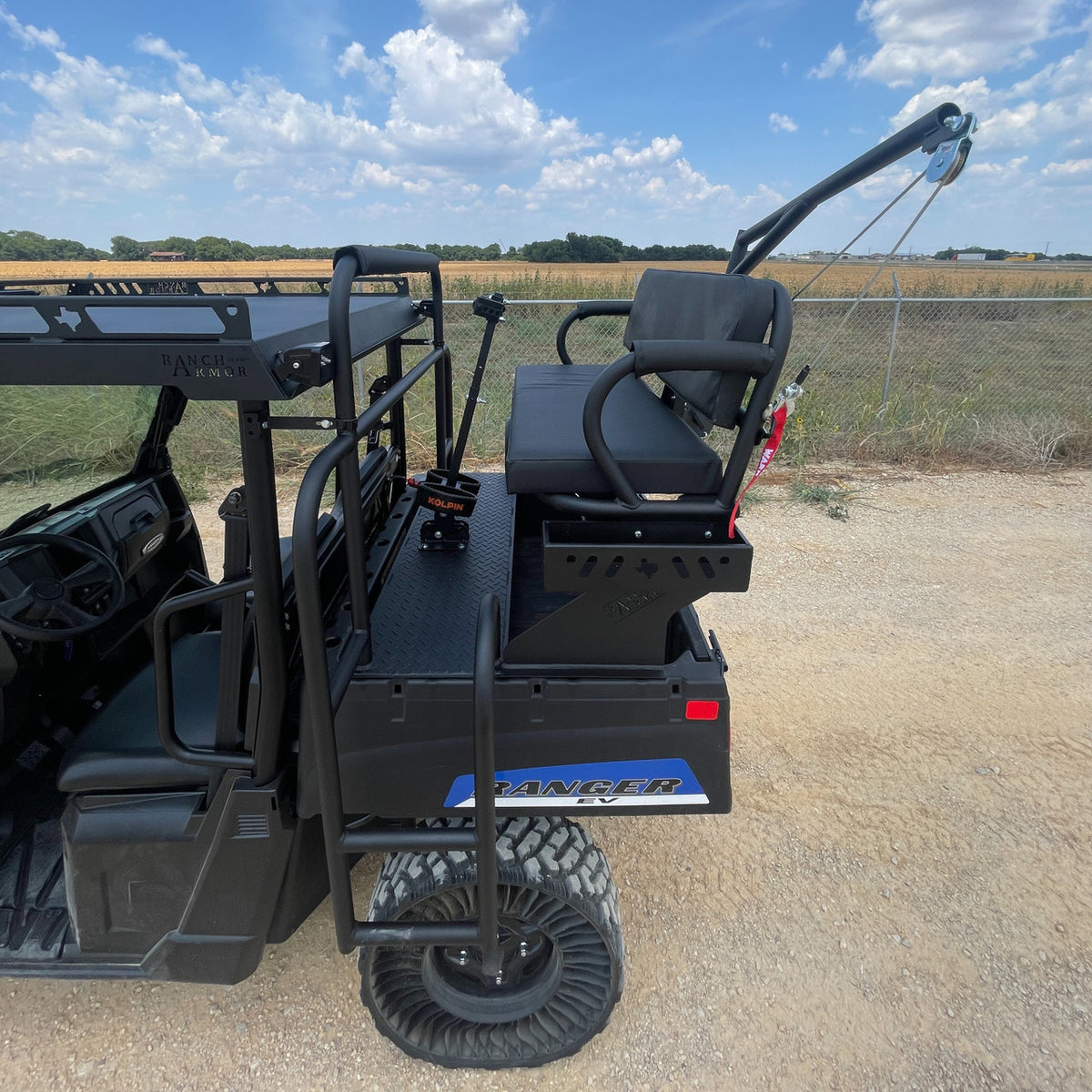 Ranch Armor Quick Connect Mid-Size Polaris Ranger Aluminum High Seat ...