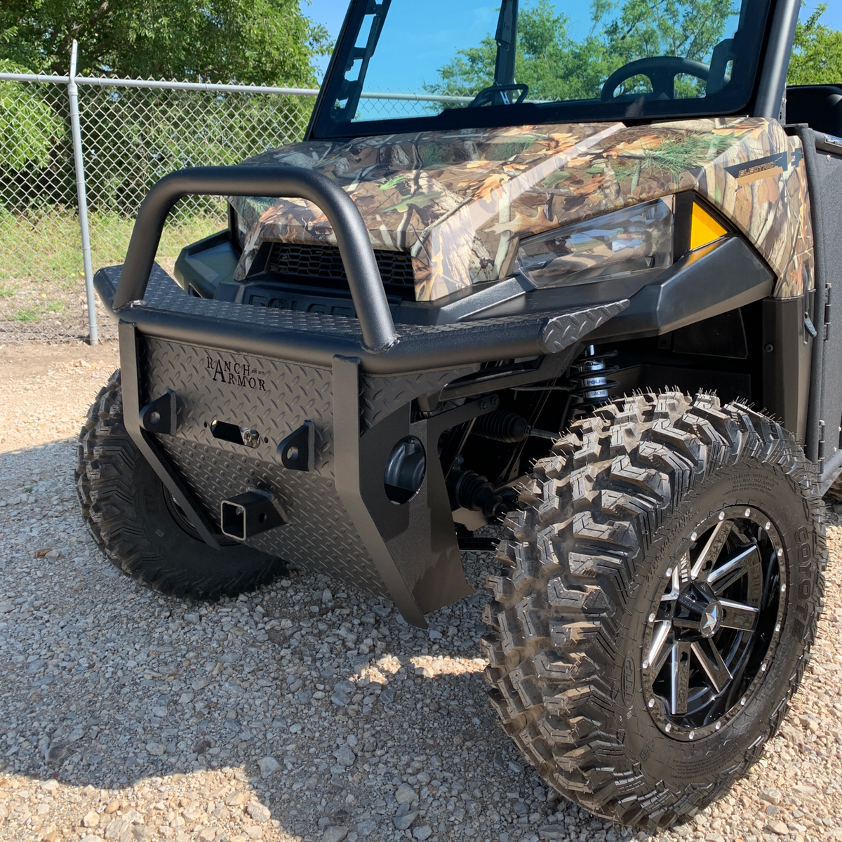 Polaris Ranger Mid-Size Ranch Armor Front Bumper — ReconUTV