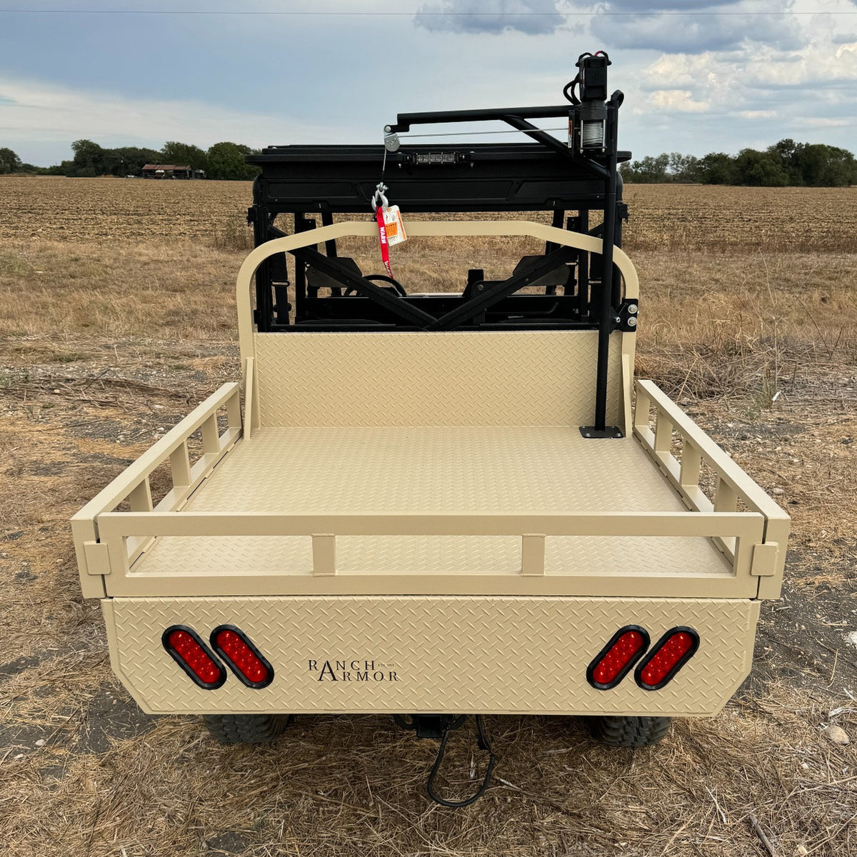 Ranch Armor Polaris Ranger 5' Aluminum Flatbed – ReconUTV