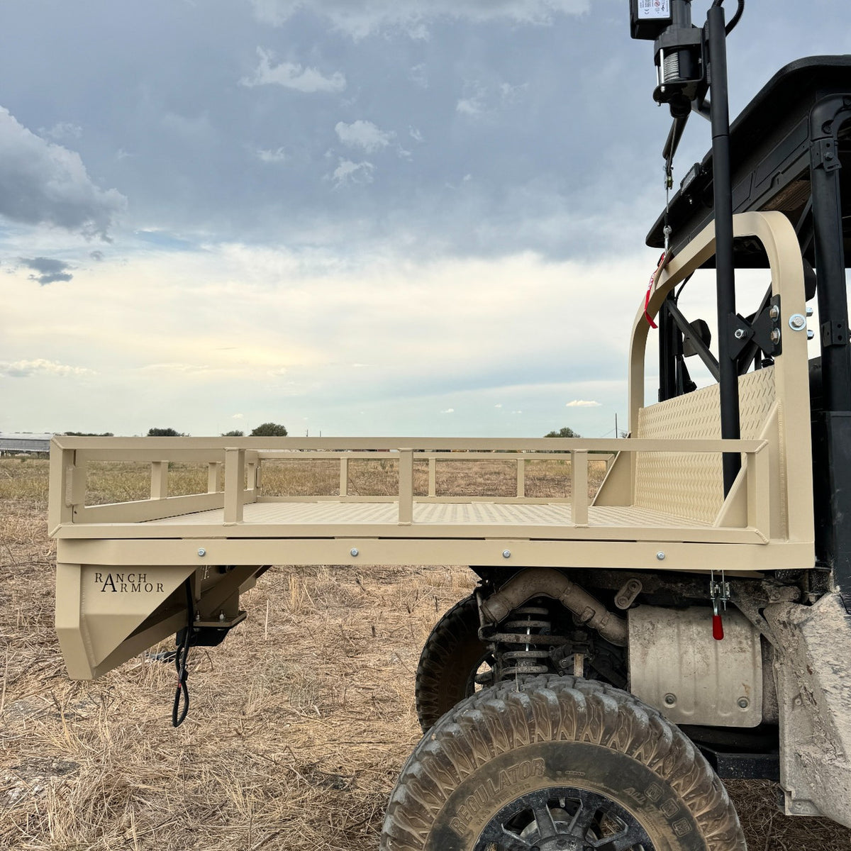 Ranch Armor Polaris Ranger 5' Aluminum Flatbed — ReconUTV