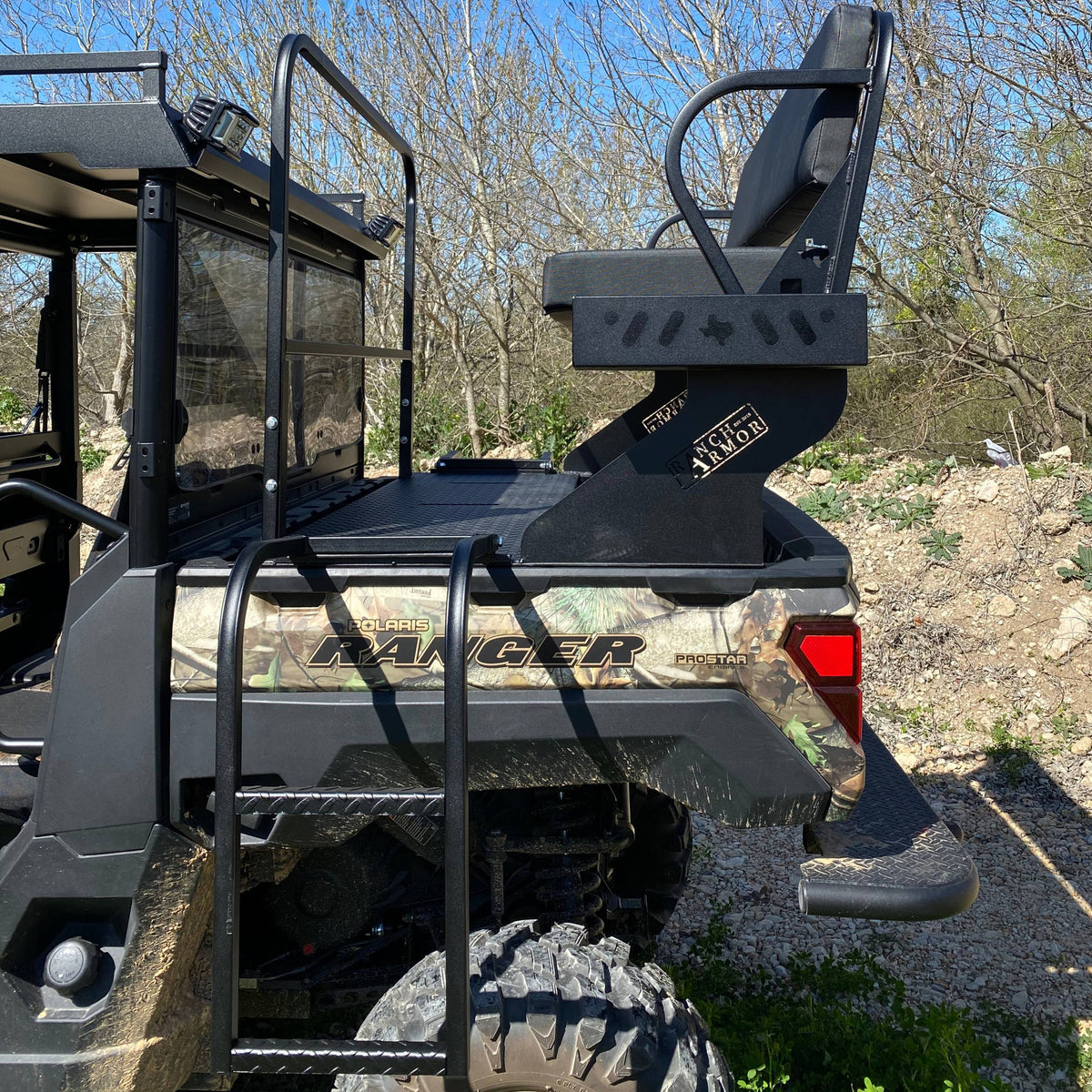 Ranch Armor Polaris Ranger Quick Connect High Seat – ReconUTV