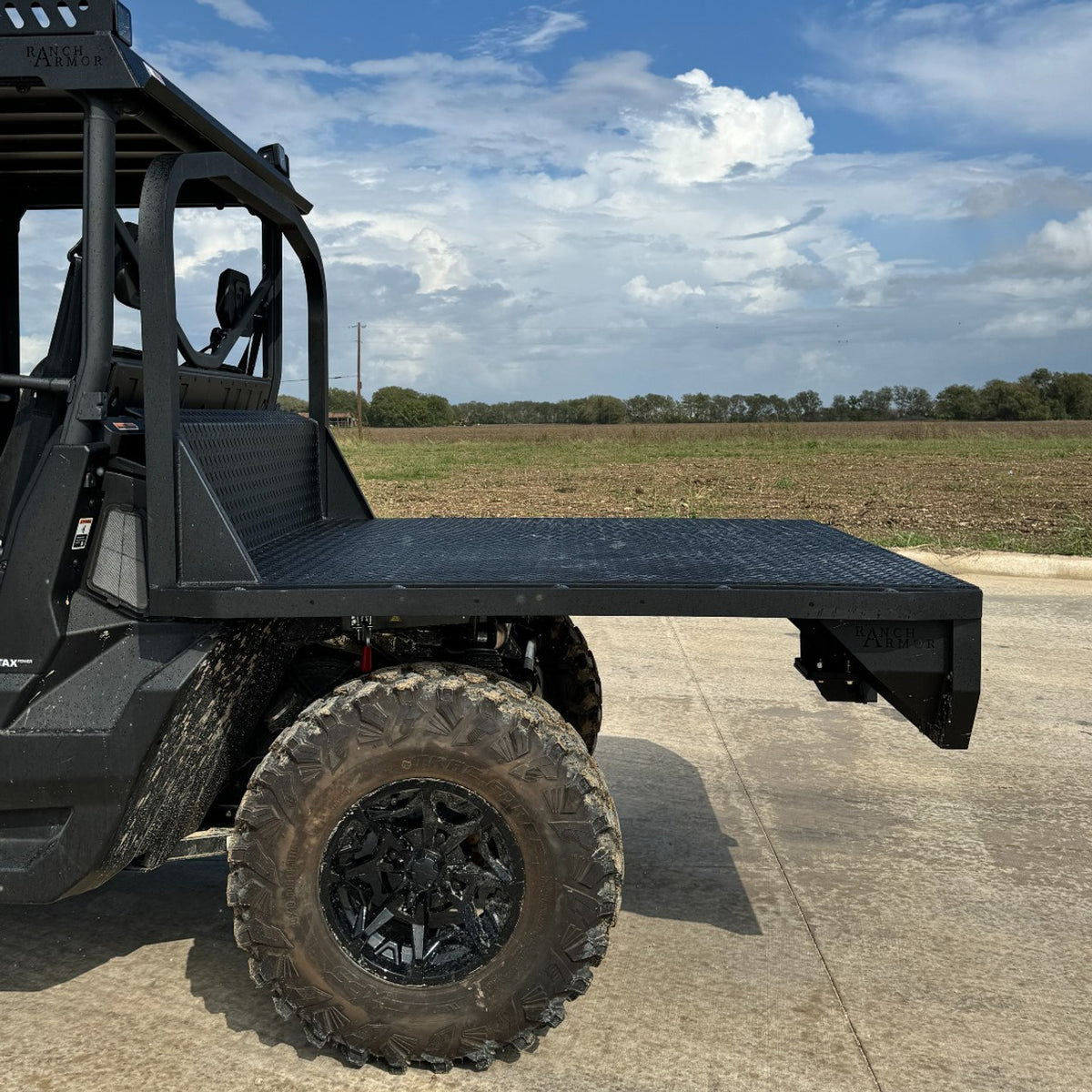 Ranch Armor Can-Am Defender 5' Aluminum Flatbed — ReconUTV